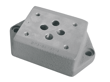 DP-04 (06, 10) - Subplates | for ISO 4401 Modular Valves | ARGO-HYTOS