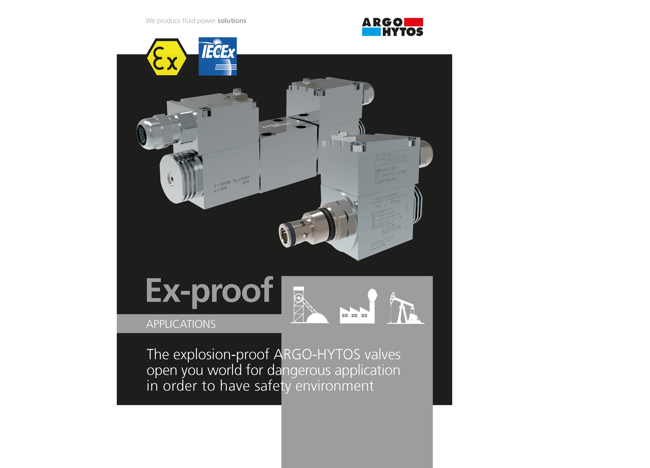 ATEX FLYER | Explosion-proof Valve, Overview | ARGO-HYTOS
